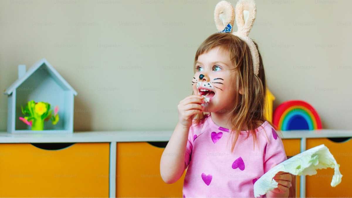 Easter Face Painting Fun at RAMSA LOUNGE! - WOW-RAK