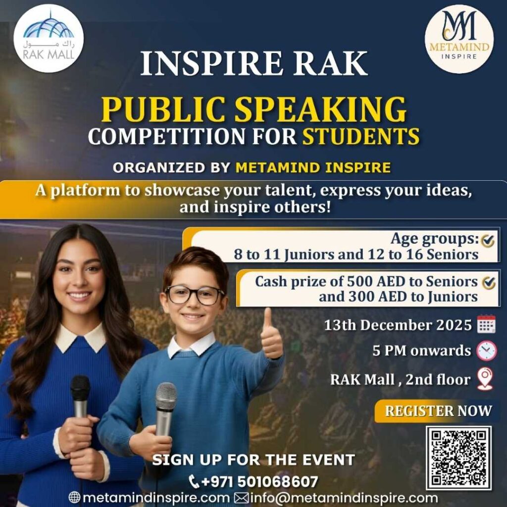 RAK Youth Public Speaking Competition - WOW-RAK